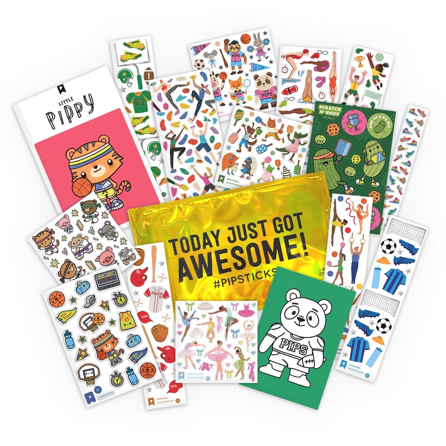 Sneak Peek: August KID Sticker Club