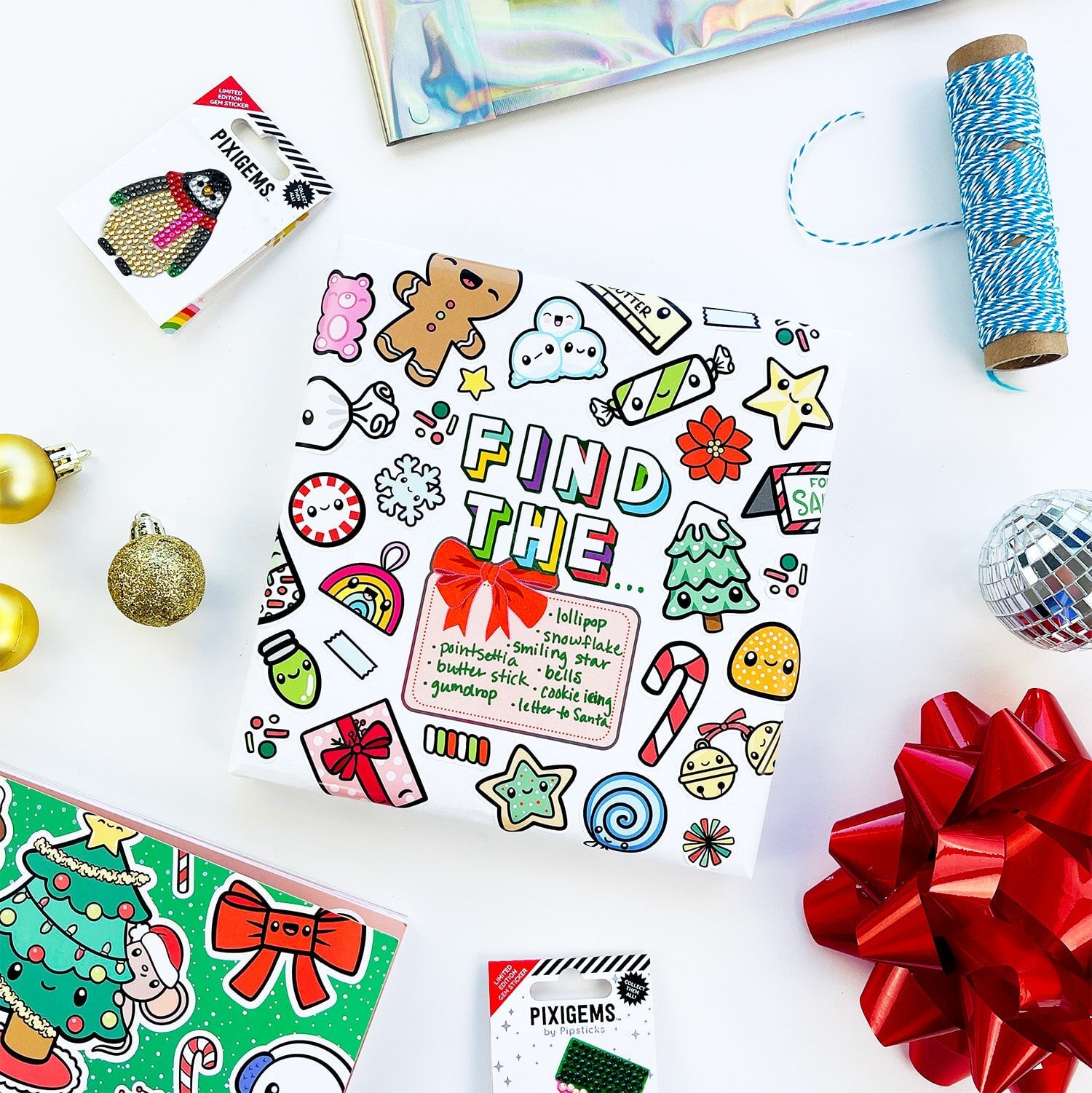 How to Create the Ultimate Sticker Look-and-Find Gift Wrap 🎁