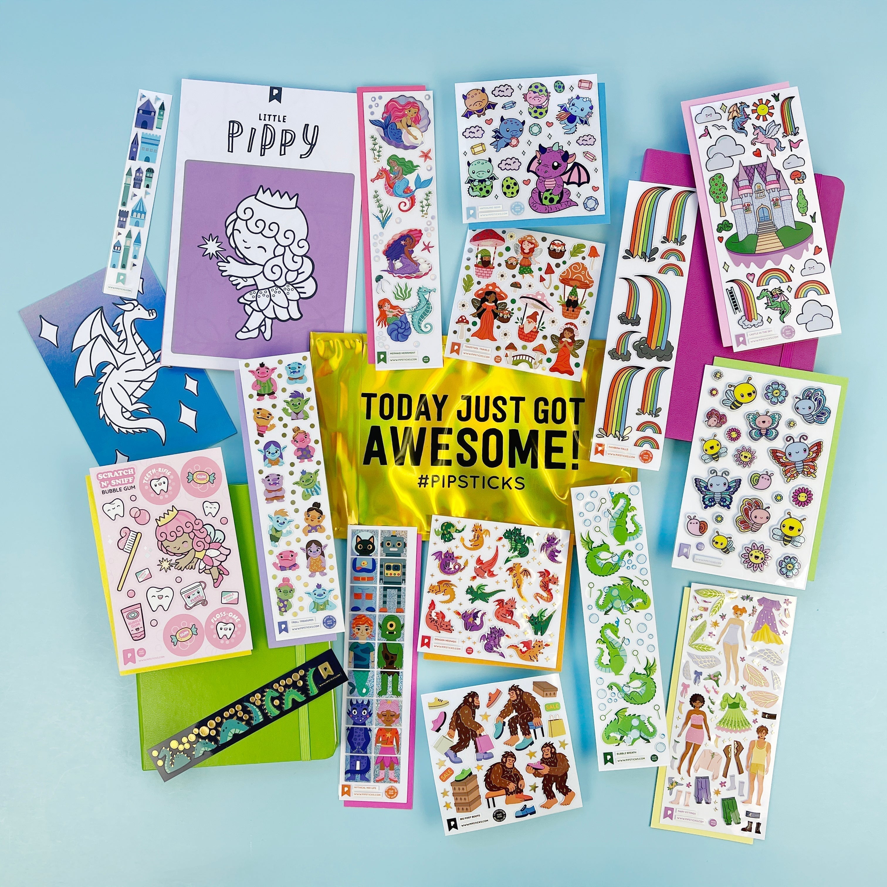 Sneak Peek March 2026 KIDs Sticker Pack