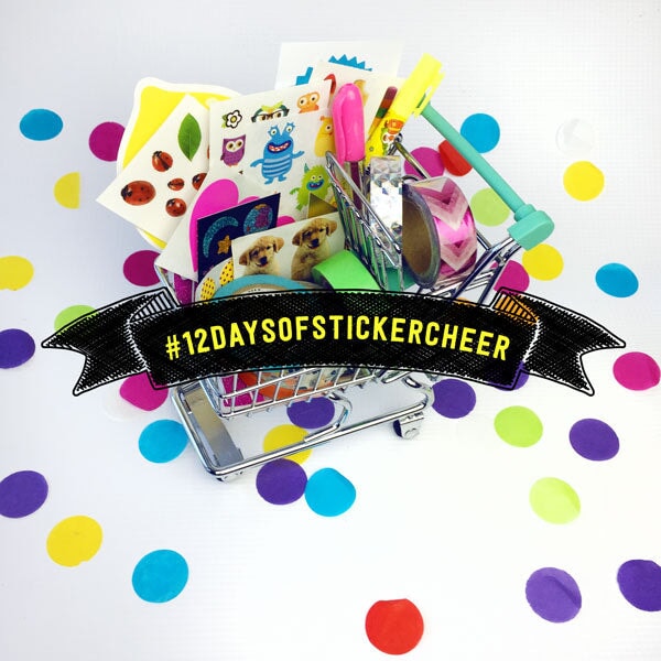 12 Days of Sticker Cheer: Giveaway 11