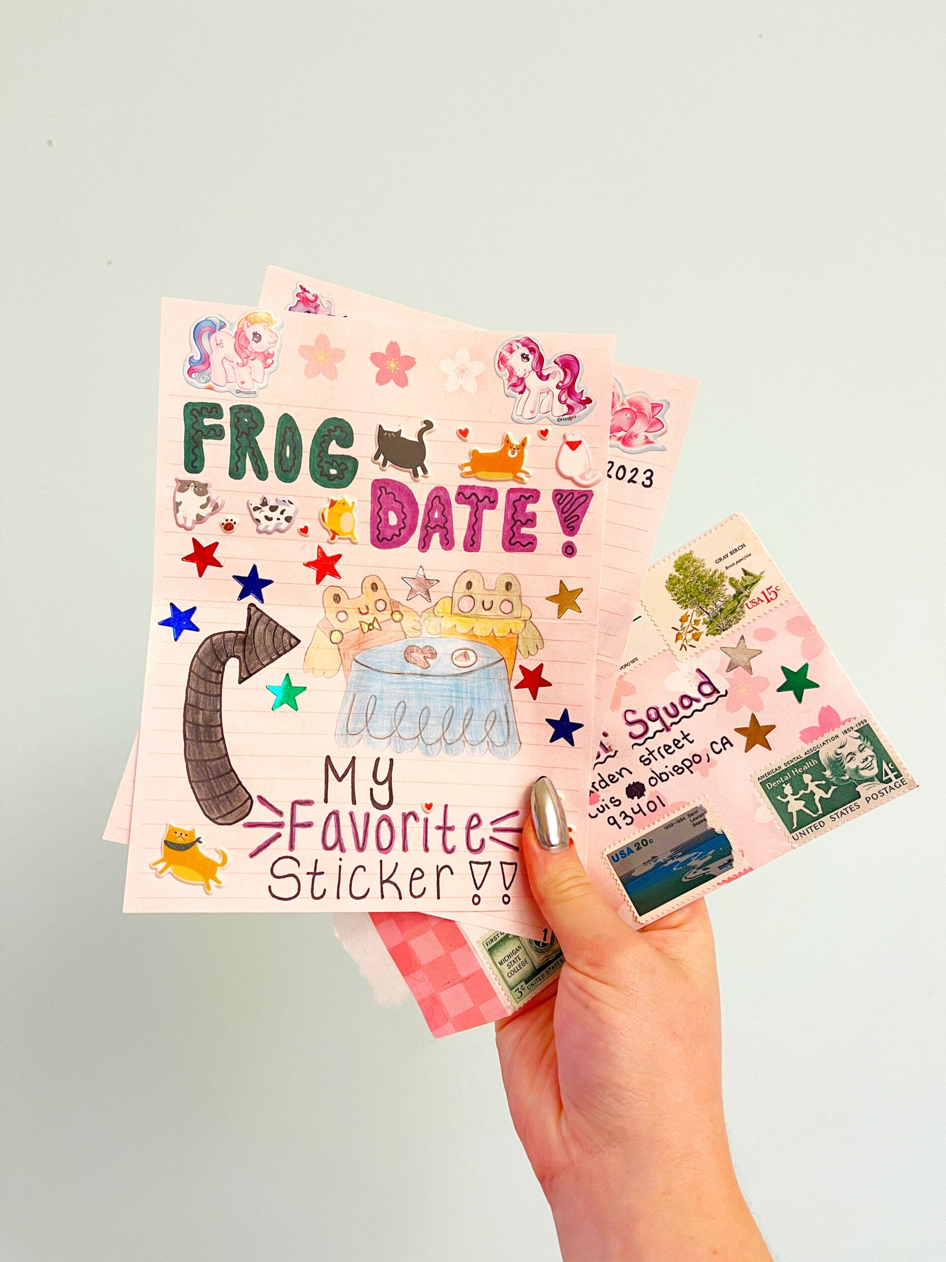 Fanmail Friday: "Here is a beautiful rendition of my favorite sticker!