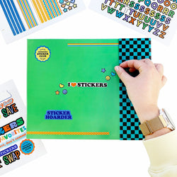 Colorblock Wonder Sticker Keeper