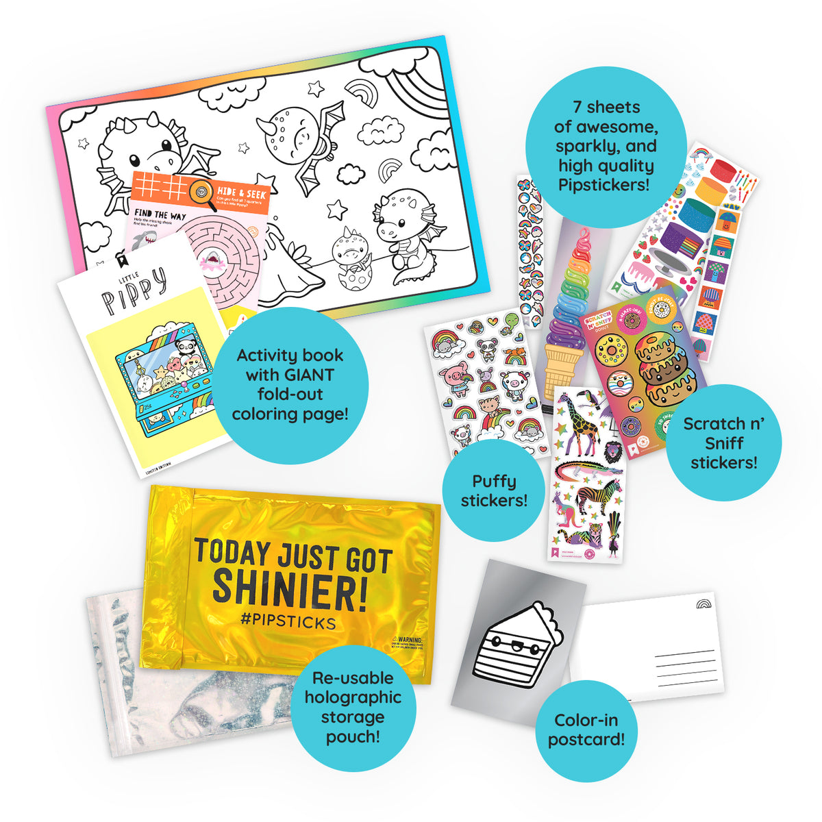 Kids Love Stickers - Sticker Subscription for Kids
