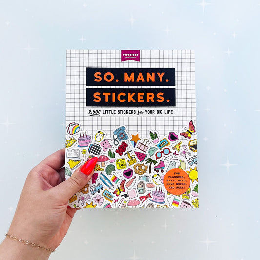 So. Many. Astrology Stickers. Book