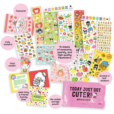 Monthly Sticker Club for Kids