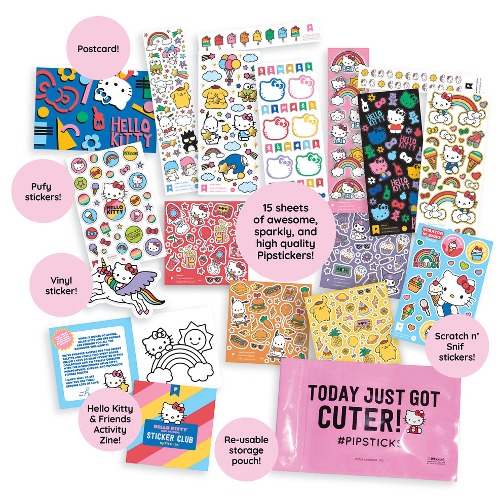 Monthly Sticker Club for Kids