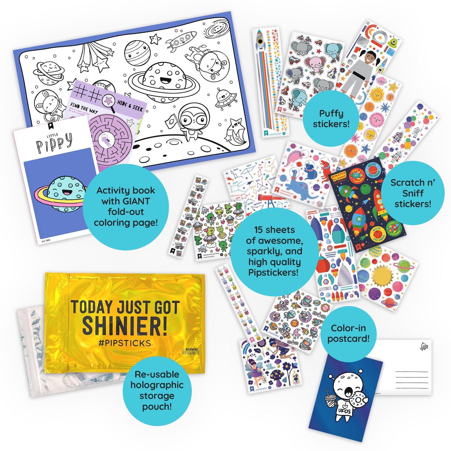 Kids Love Stickers - Sticker Subscription for Kids