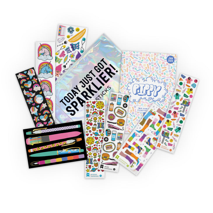 Monthly Sticker Club for Kids