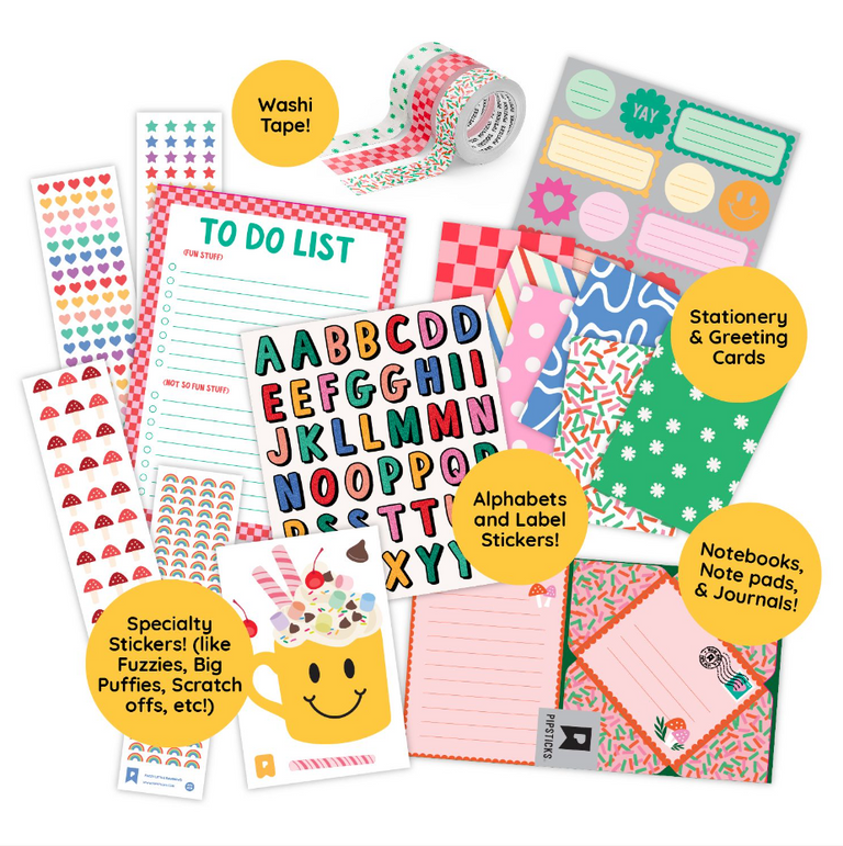 Monthly Sticker Club for Adults