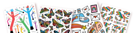 Sticker Club - Monthly Sticker Subscription Box