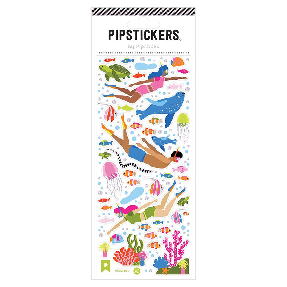 Underwater Snorkeling Stickers