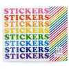 Colorful Stickers Sticker Keeper