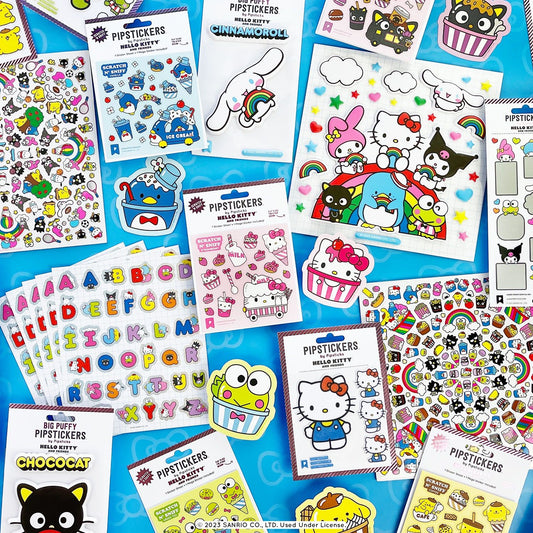 Hello Kitty Peace Sign Vinyl Sticker