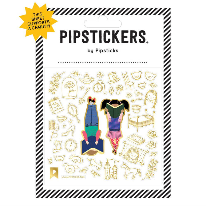 Children Reading & Storybook Icons Stickers
